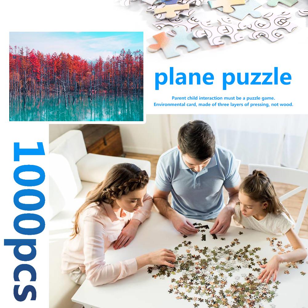 Satın alın 1000pcs Paper Jigsaw Puzzles Destroy Action Adult Kids DIY ...
