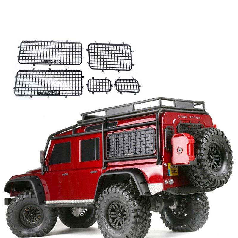 Buy TRX4 T4 Window Metal Net Protection Net for 1/10 RC Crawler Car ...