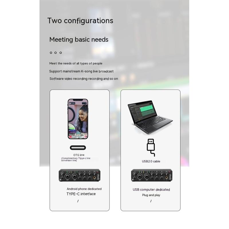 Cheap Small external professional sound card USB computer driver-free ...