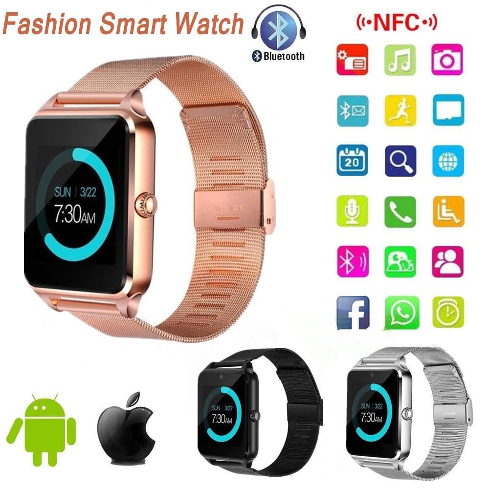 Buy Smart Watch Touch Screen Wristbnad Z60 Smart Watch Men Women Step ...