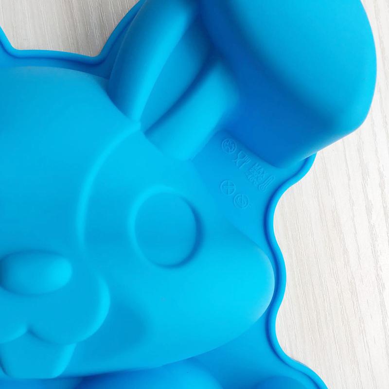 Buy PDTO Easter Silicone Mould Bunny Rabbit Egg Mold Baking Cake ...