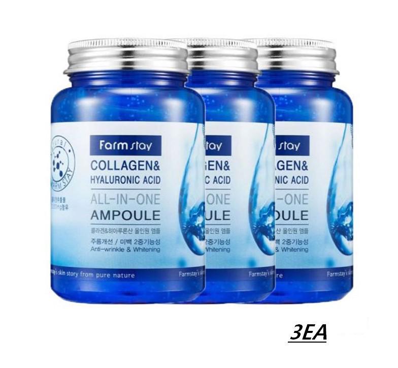 Buy [FARM STAY] Collagen & Hyaluronic Acid All In One Ampoule 250ml ...