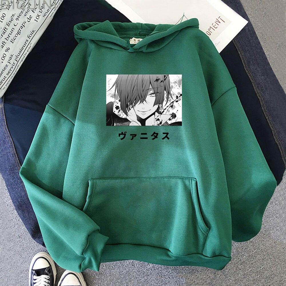 Vanitas No Carte Hoodie Comic Oversize Sweatshirt Kadın Vintage Vanitas ...