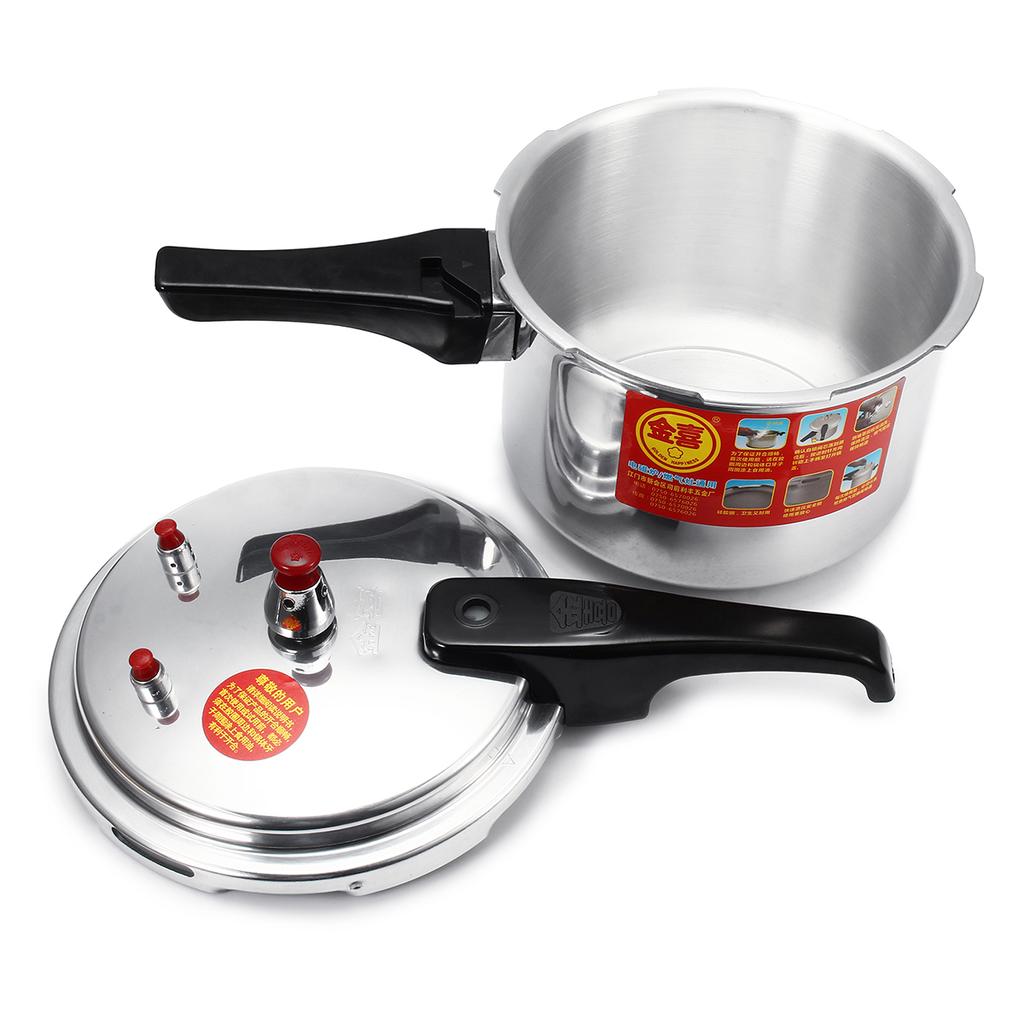 Aluminium Commercial Grade Pressure Cooker 3/4/6.3 Litre 3 Style ...