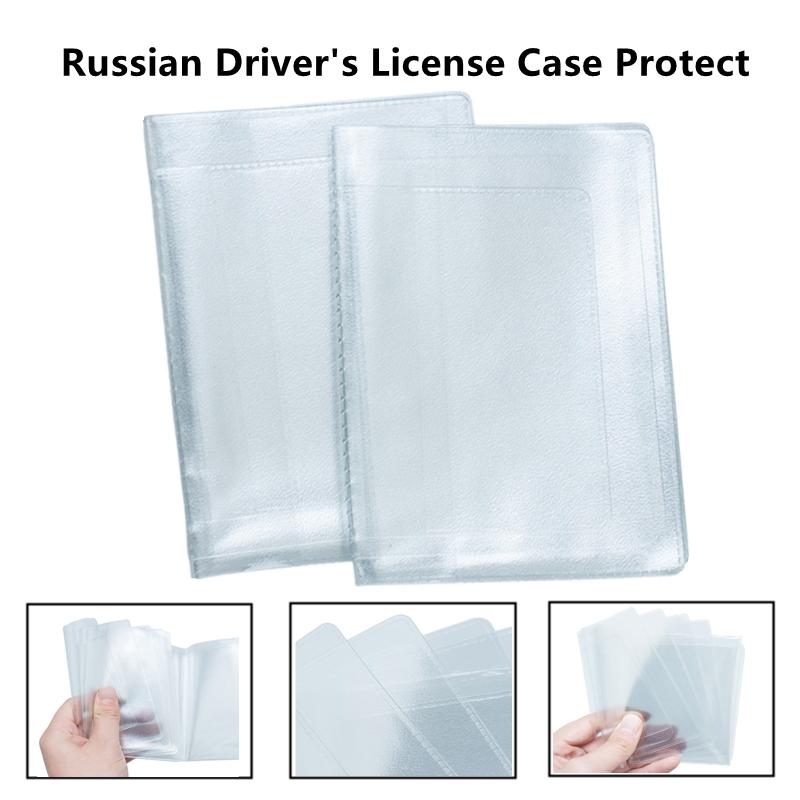 Buy Transparent Water Proof Russian Men Drving License PVC Document ...
