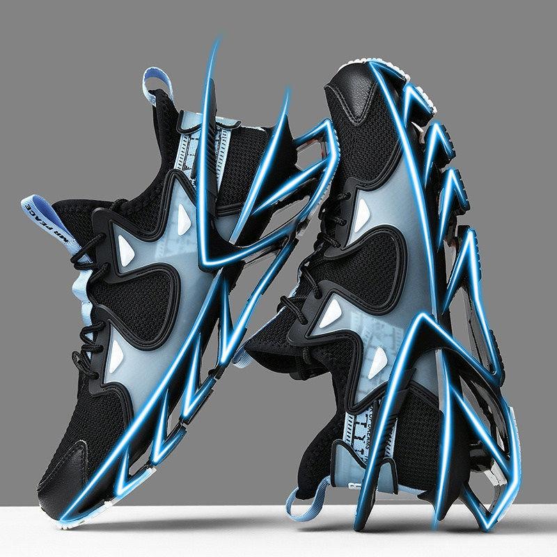 Buy Large size Fashion Sneakers Breathable Shock Absorbing Wear ...