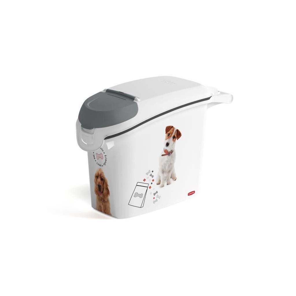 Buy CURVER Stackable Kibble Container 6 Kg Love Pets - White - For Dogs ...