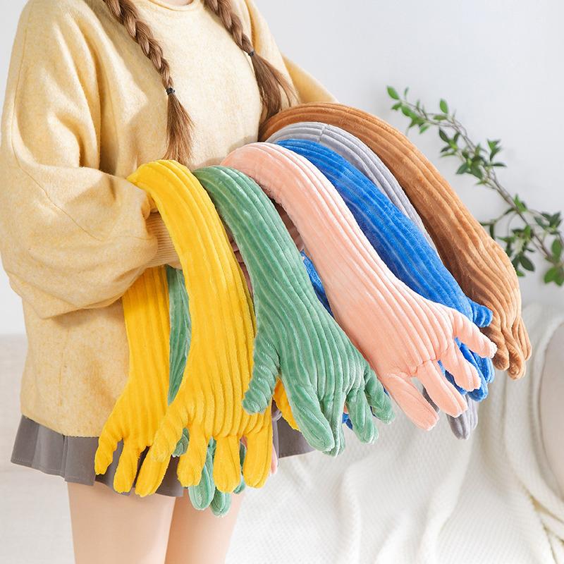 Buy Hand Shape Throw Pillow Funny Arm Shape Pillows Ins Sofa Decorative ...