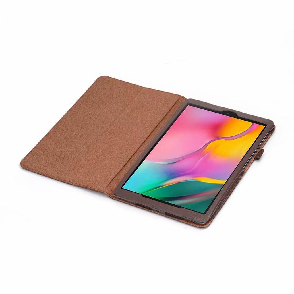 Buy For Samsung Tab A 10.1 T510 Tablet Protective Case Litchi Pattern ...