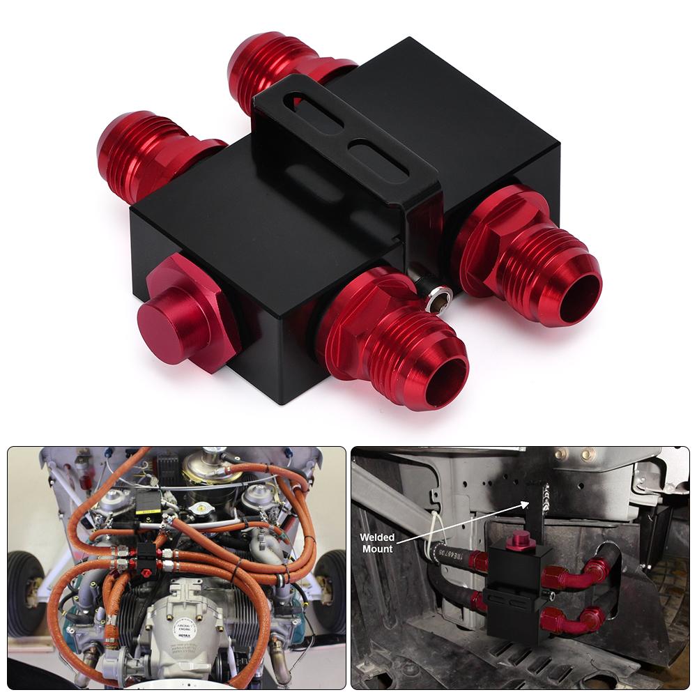 Buy Oil Filter Sandwich Adaptor With In- Line Oil Thermostat AN10 ...