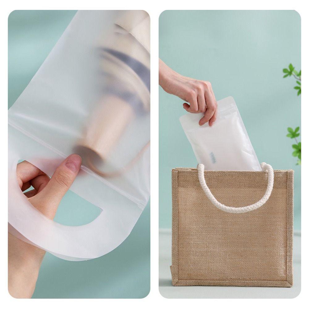 Cheap 10Pcs/Pack Matte Translucent Waterproof Handbag Plastic Cover Bag ...