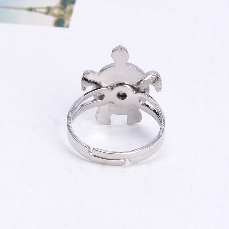Turtle Mood Ring Color Change Emotion Feeling Rings Temperature Control ...