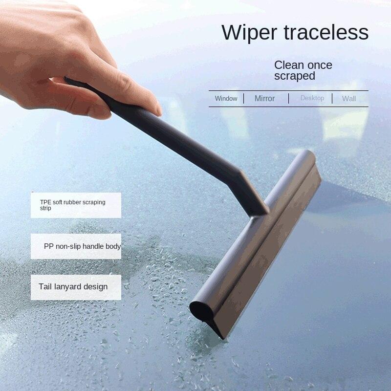 Cheap Shower Squeegee Window Glass Wiper Silicone Scraper Cleaner Long ...