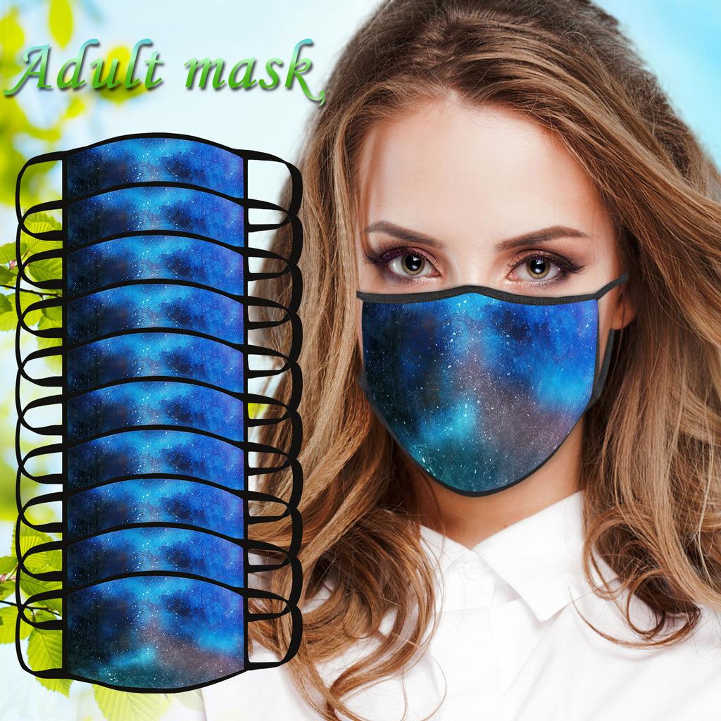Buy [MMS] Fashion Adult Washable Floral Printing Adjustable Breathable ...