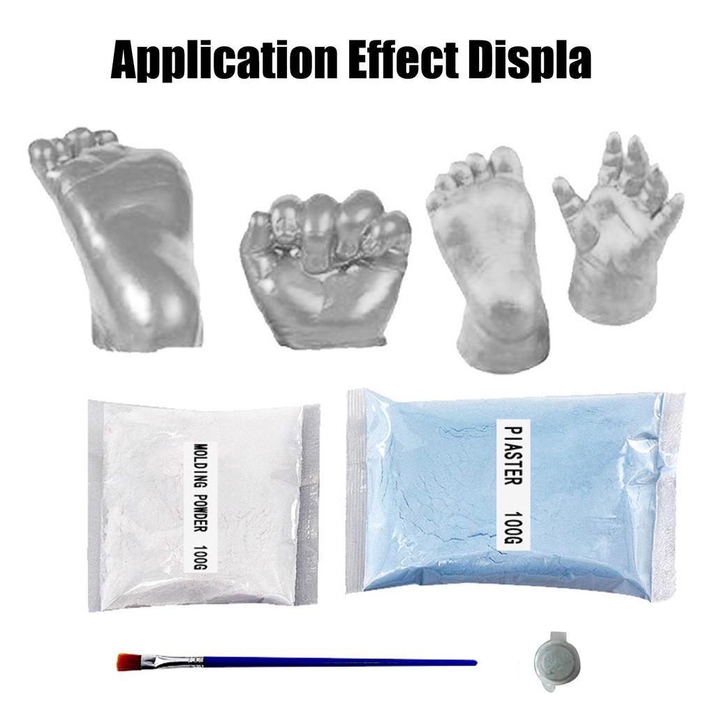 Buy DIY Souvenir Hand Casting Kit Couples Wedding Holding Baby Plaster ...