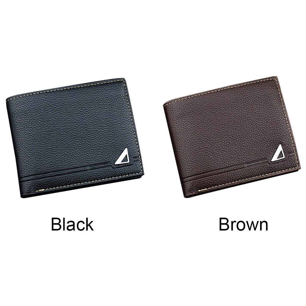 Men Wallets Purse PU High Capacity Mini Durable Fashion For Coin Money ...