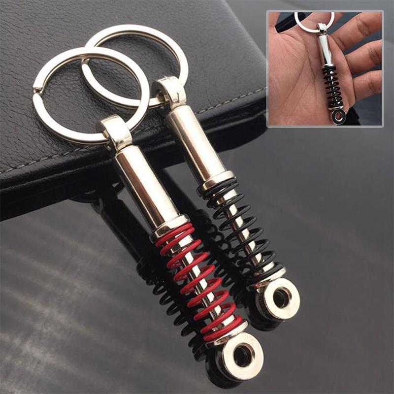 Buy Car Coilover Suspension Keychain Key Chain Ring Keyring Spring ...