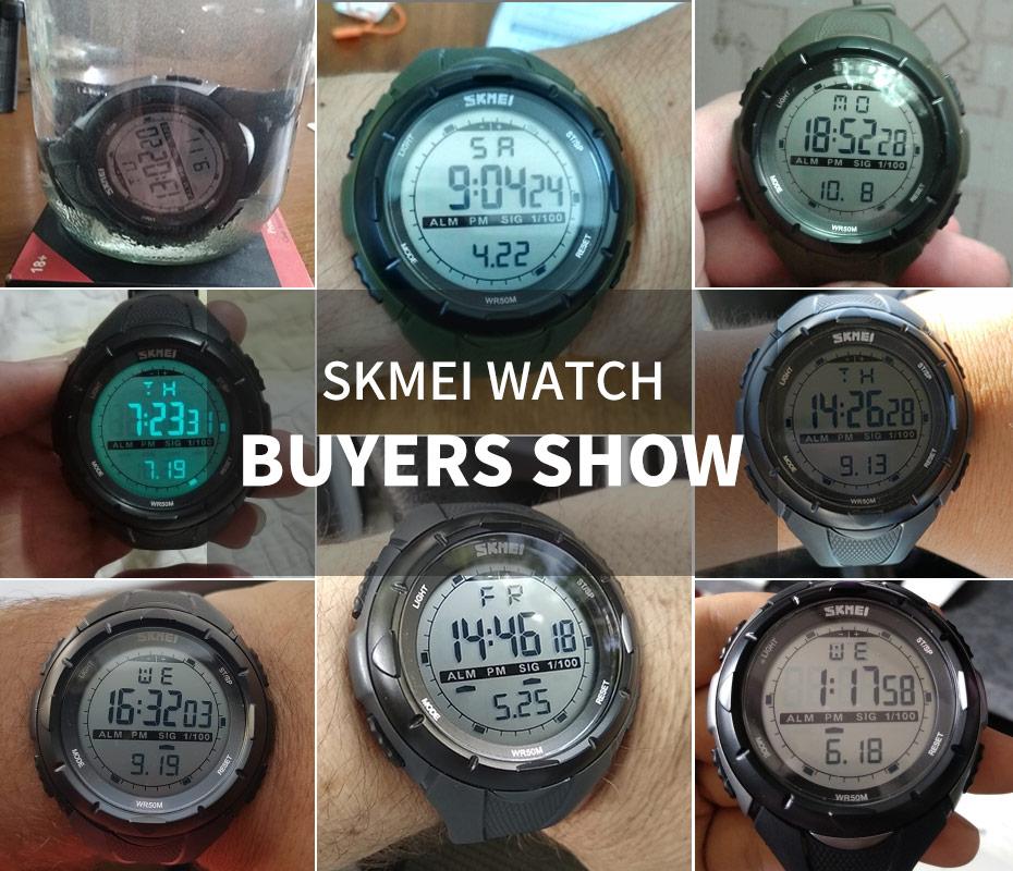 💰Kaufe SKMEI Fashion Simple Sport watch Men Military Watches Alarm ...