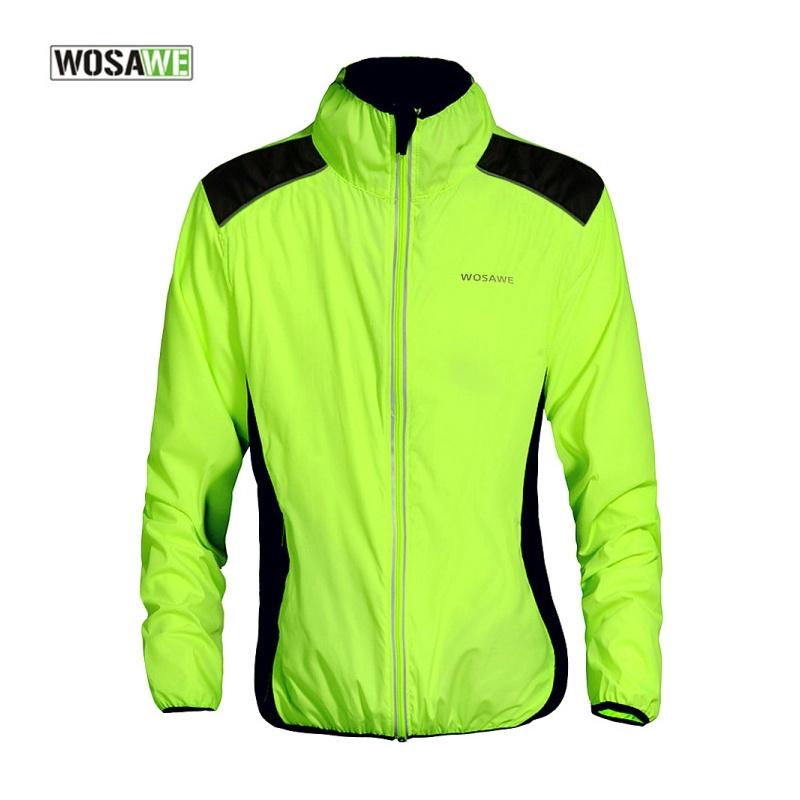 Buy WOSAWE Breathable Windproof Fluorescent Cycling Jacket Softshell ...