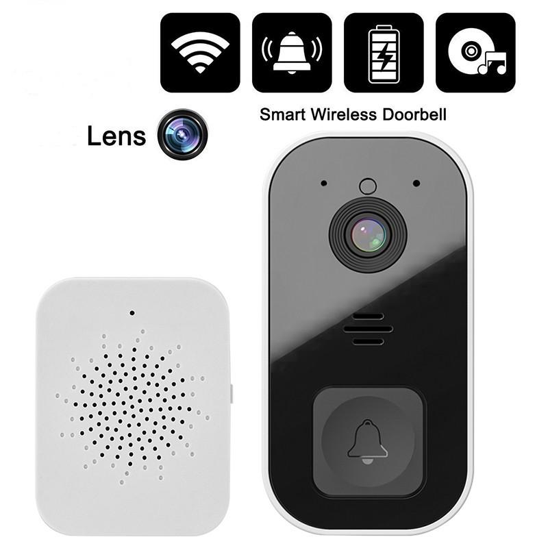 Buy Smart Home Video Doorbell Wifi Camera Wireless Doorbell Call ...