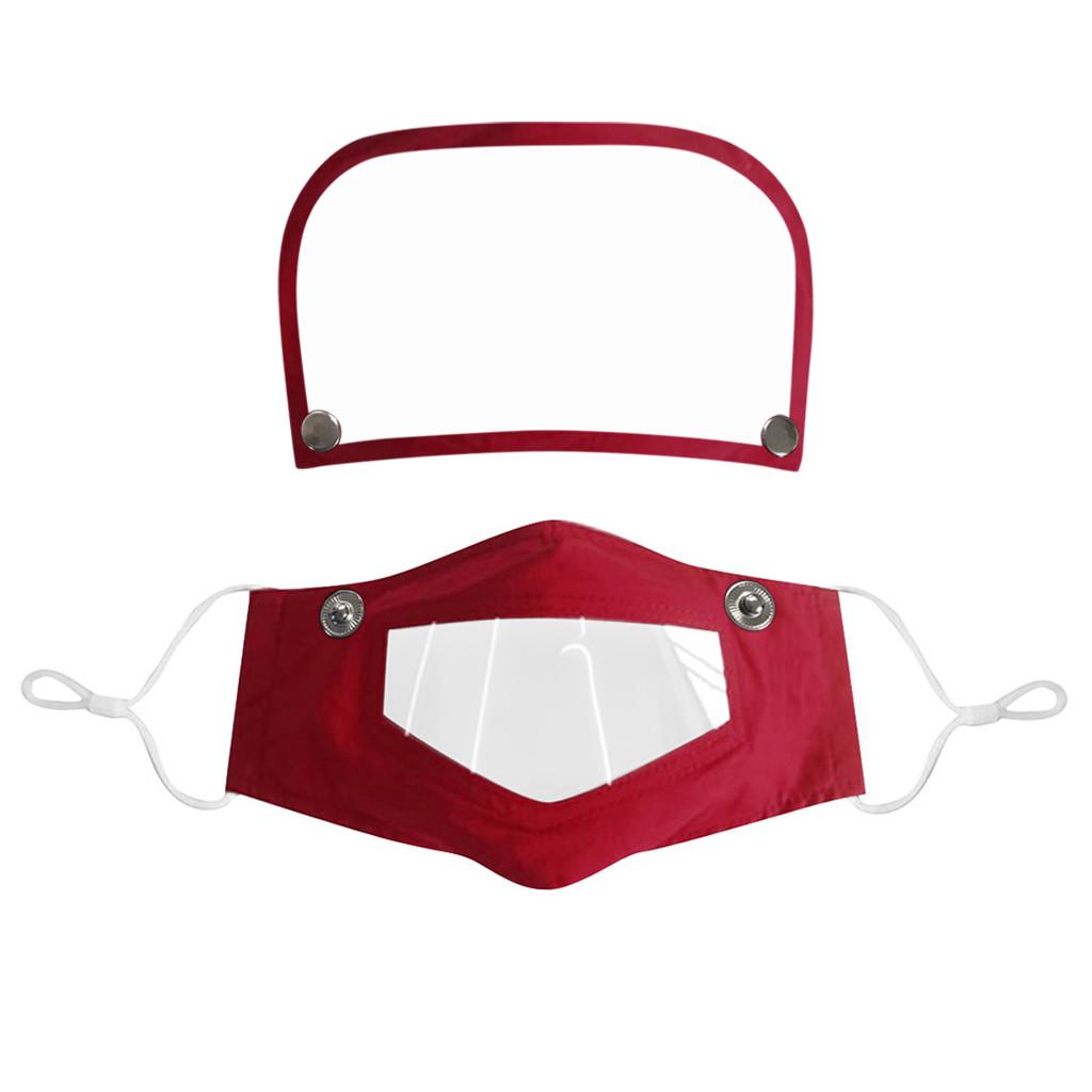 Buy GG Kids' Child Visible Mouth Cover Face Mask With Filter And ...