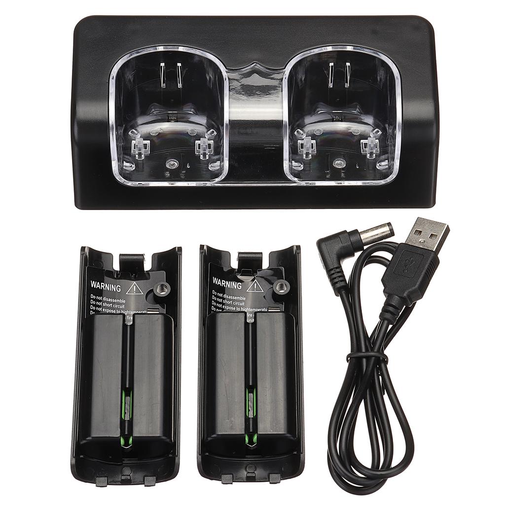 Buy Remote Controller Dual Charging Dock Station 2x 2800mAh Battery ...