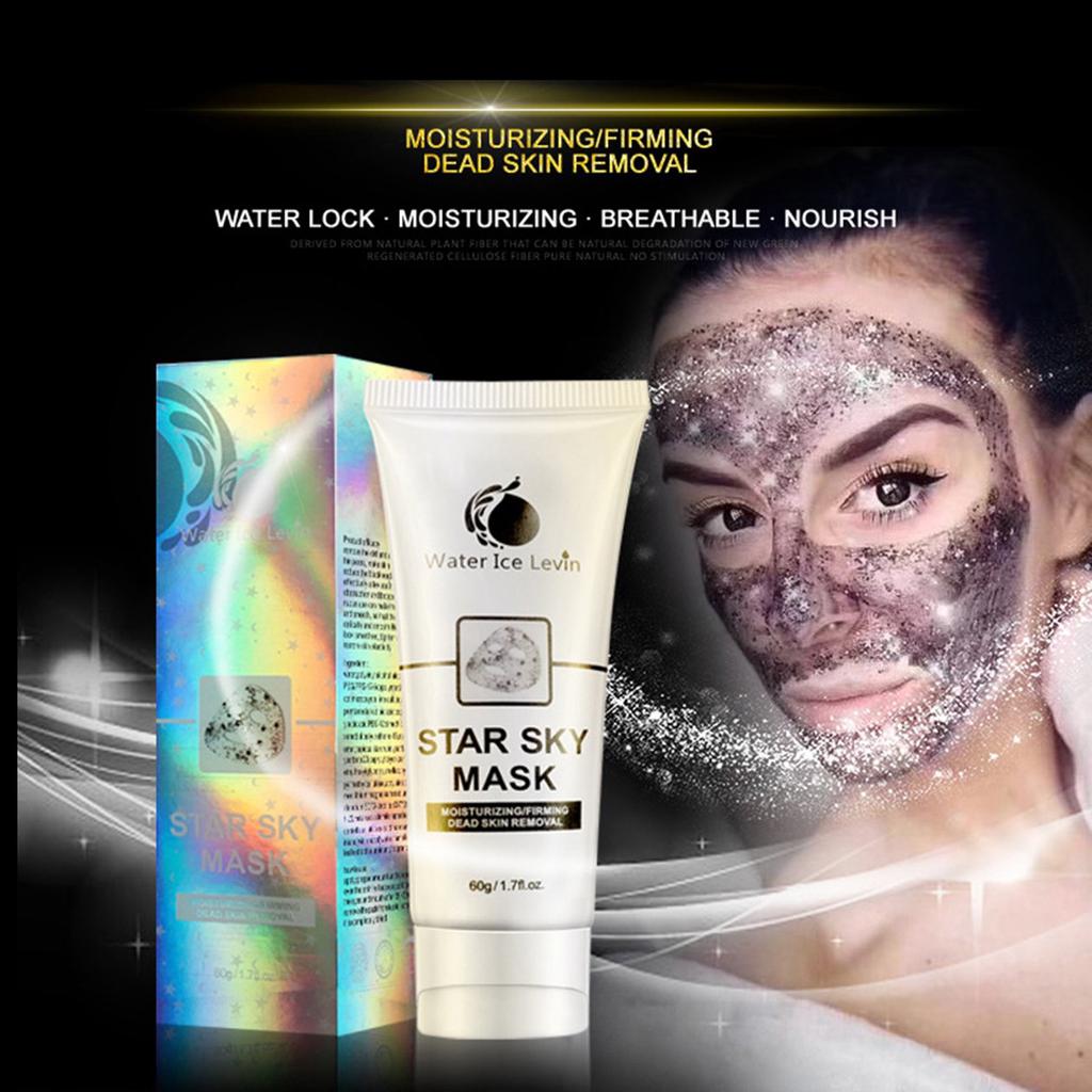 Buy Pretty Face Facial Mask Luxurious Star Glitter Mask Moisturizing ...