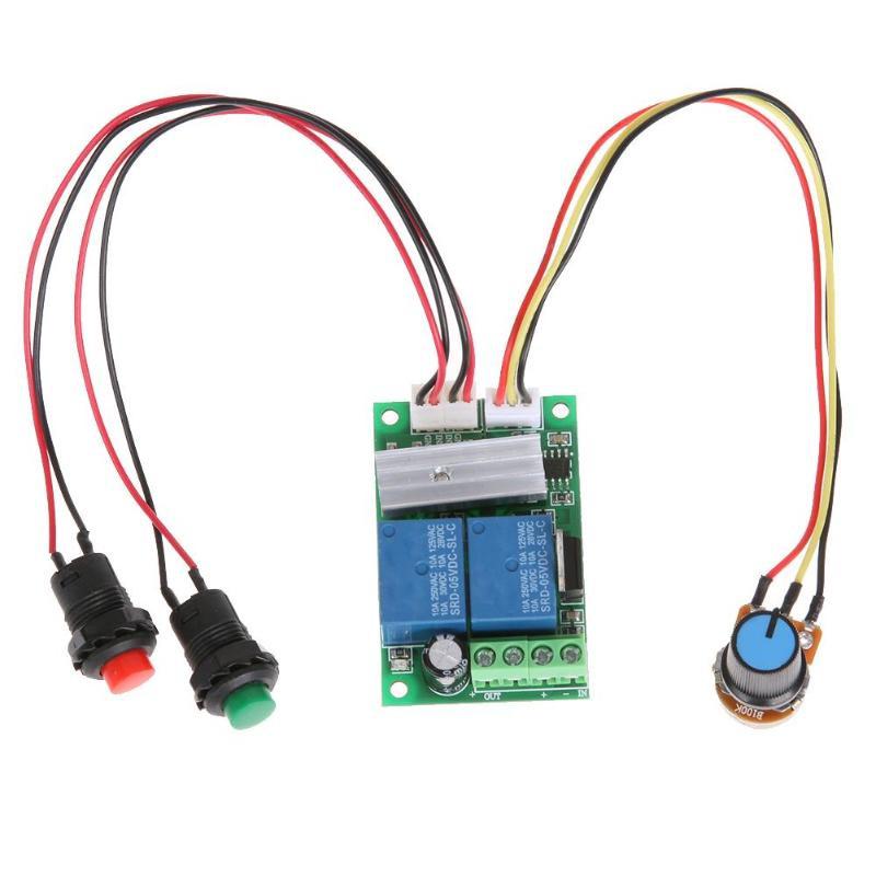 Buy 6V-24V 3A DC Motor Speed Control Controller PWM Regulator Reversible Switch at affordable ...