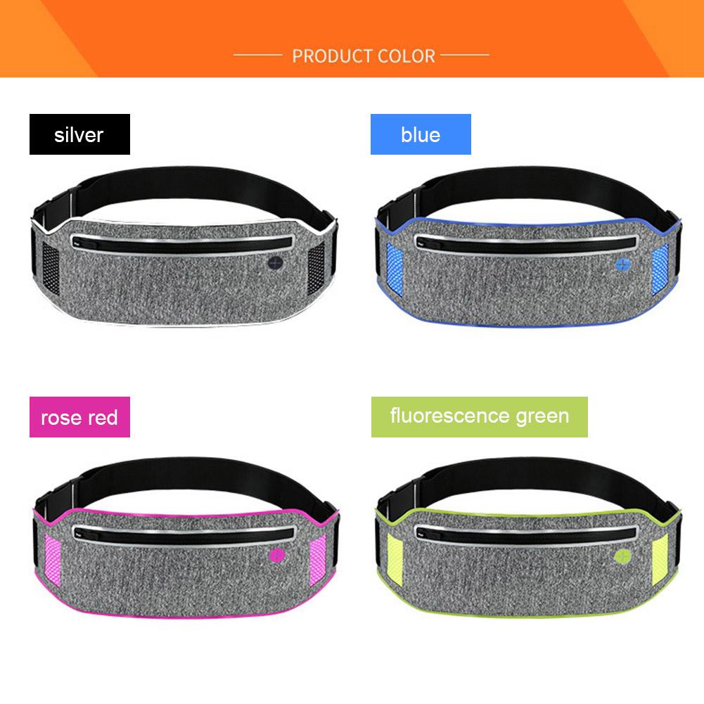 Buy Ultrathin Waist Bum Bag Belt Phone Pouch Belly Bags for Sports ...
