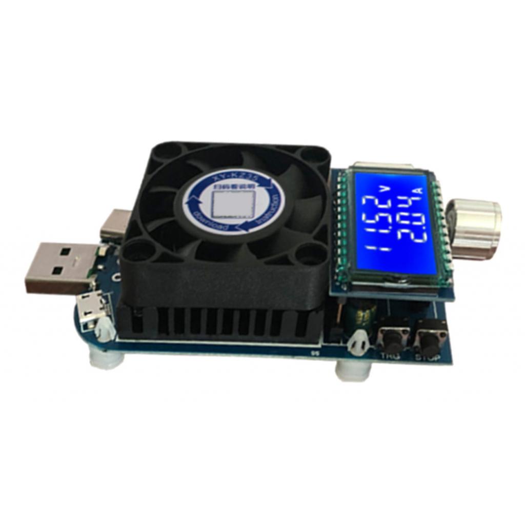 USB Electronic Load Power Tester 35W Adjustable Constant Current Device ...