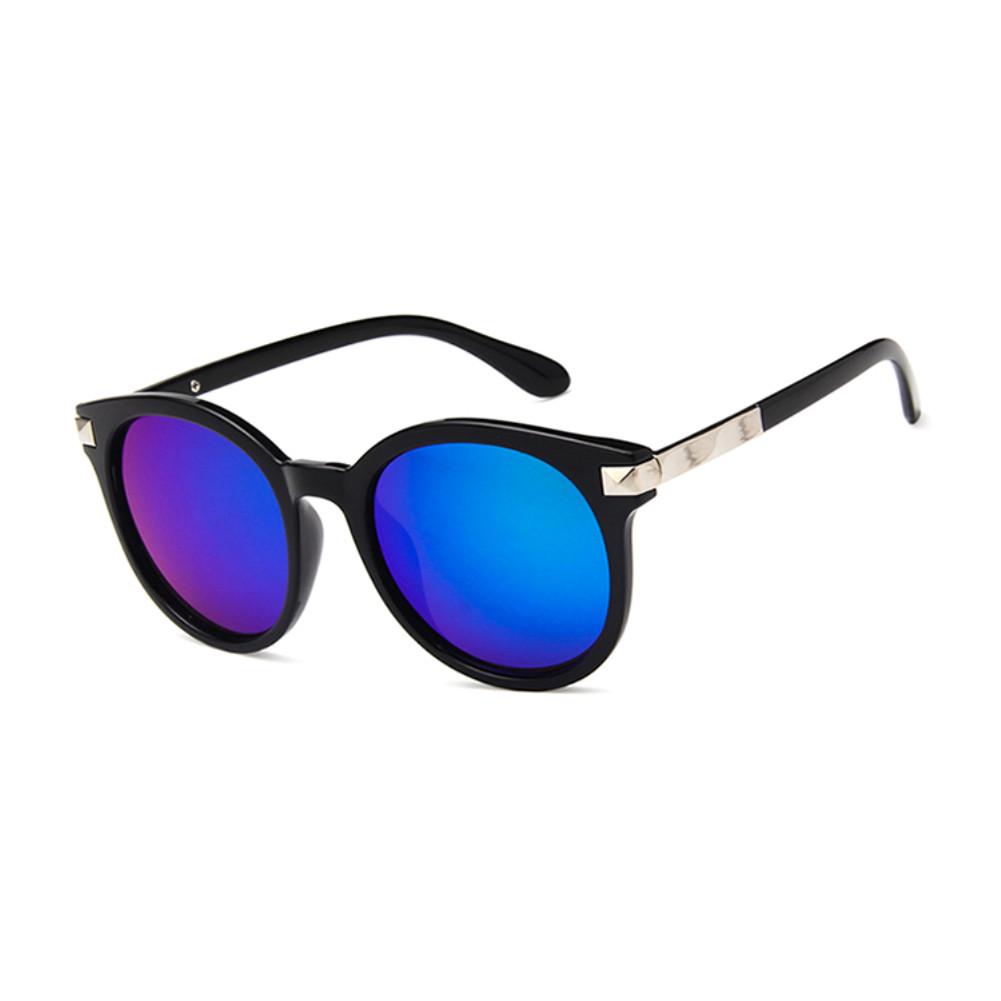 Buy Colorful Fashion Trend Sunglasses Retro Reflective Sun Glasses at ...
