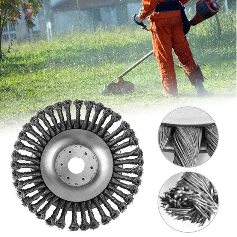 Buy Showme Twisted Wire Wire Wheel Weeding Machine Supporting Disc Type ...