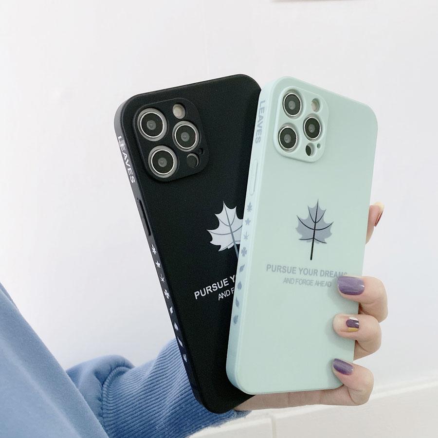 Buy Maple leaf Pattern Rubik's Cube Phone Case for IPhone X XS XR XS ...