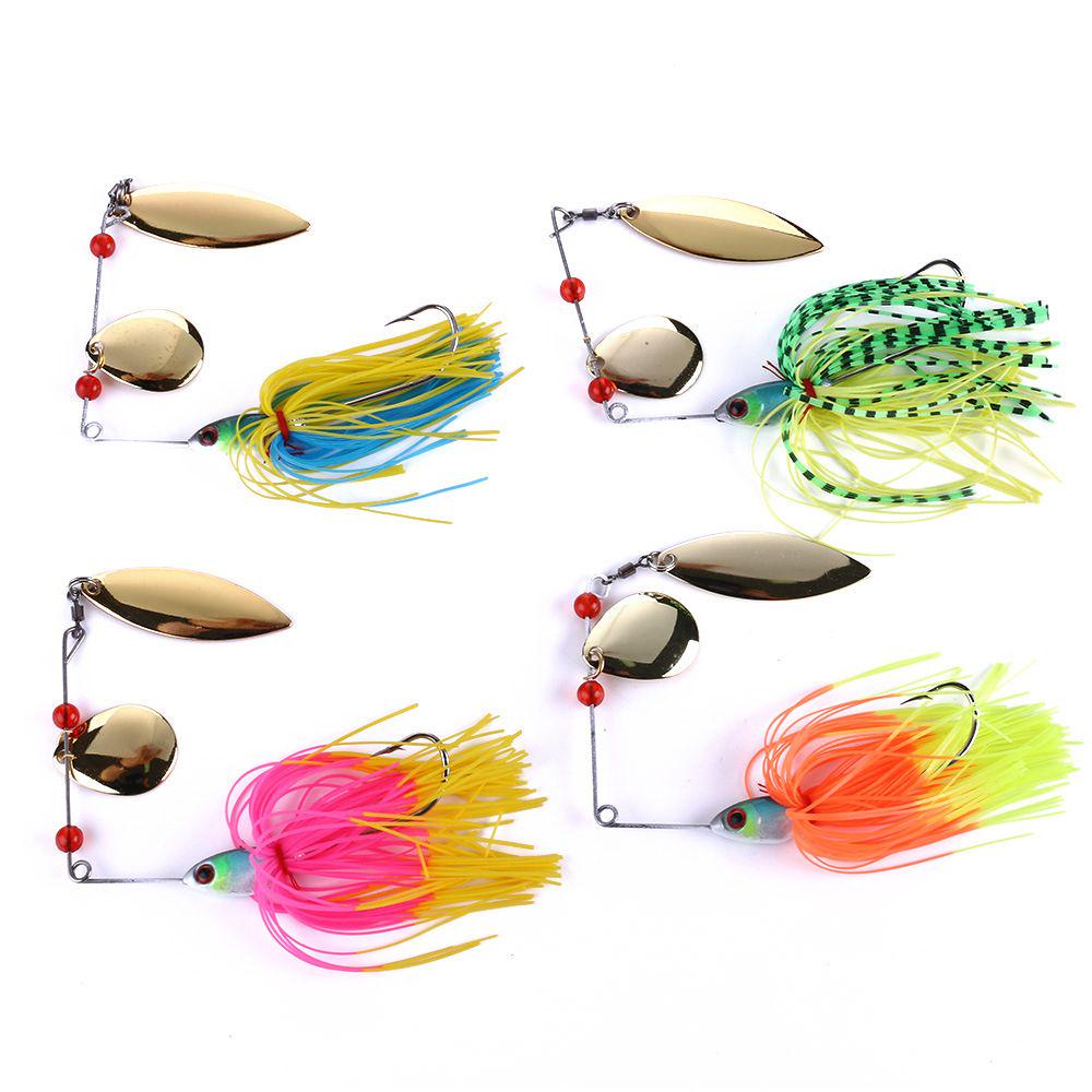 Buy SF 19g Jigs Spinnerbaits Bass Fishing Baits Spinner at affordable ...