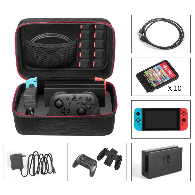 Multi-functional Hard Shell Carrying Case Box For Nintendo Switch - buy ...