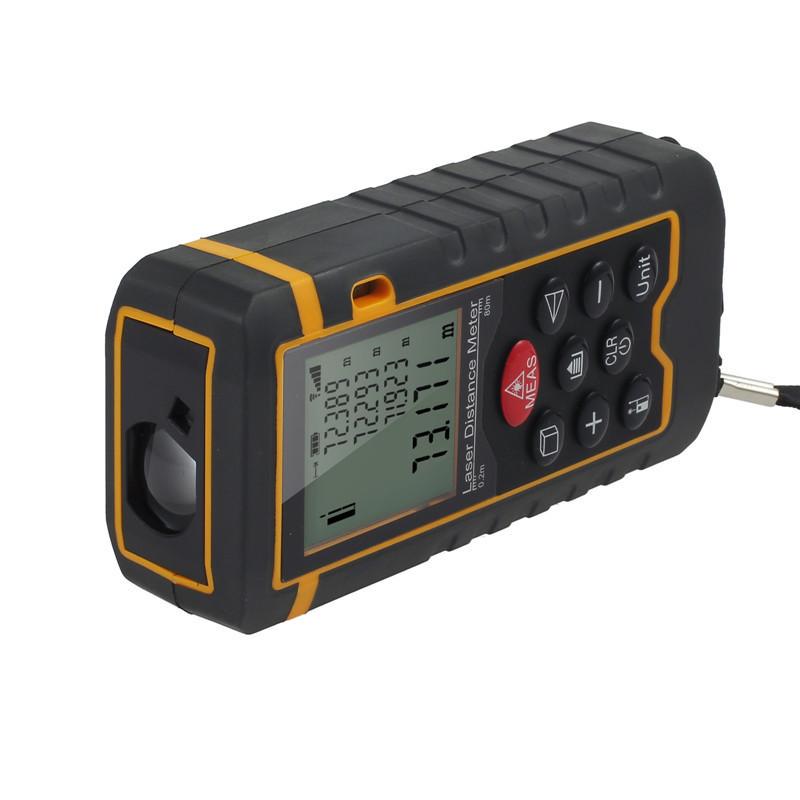 Buy 100m/80m/60m/40m Digital LCD Laser Distance Meter Range Finder ...