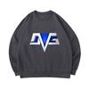 Men's 300 GSM 100% Cotton Sweatshirt New Dvg Logo Print Street Fashion ...