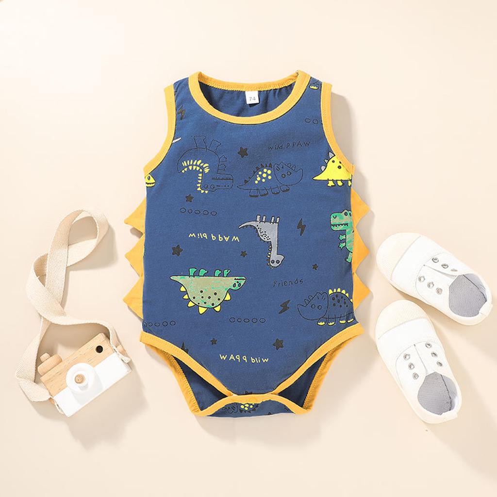 Buy Infant Bbay Boys Girls Romper One-Peice Suit Jumpsuit Sleveeless ...
