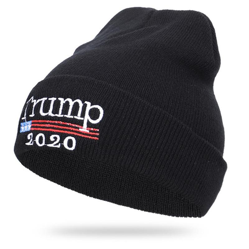 Buy Donald Trump 2020 Beanie Hat Make America Great Again Knit Beanie ...