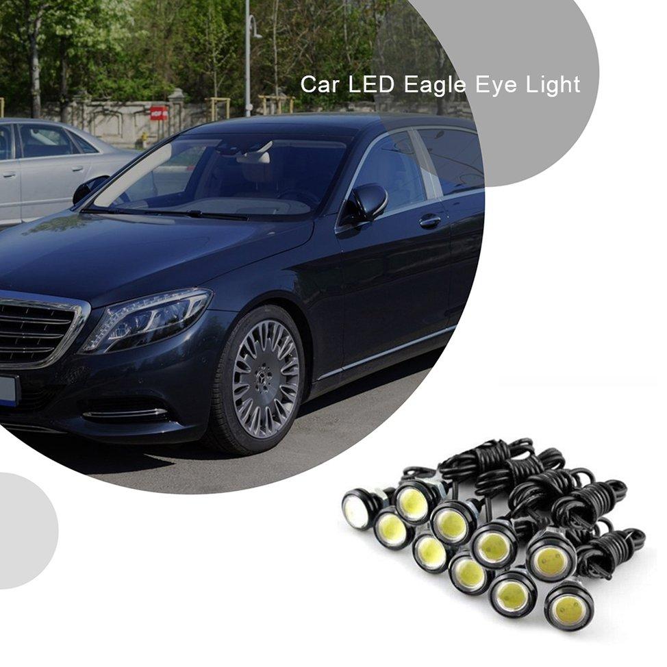 Buy DD ZZ 10pcs 12V 24V 23MM LED Eagle Eye Light Car Fog DRL Daytime ...