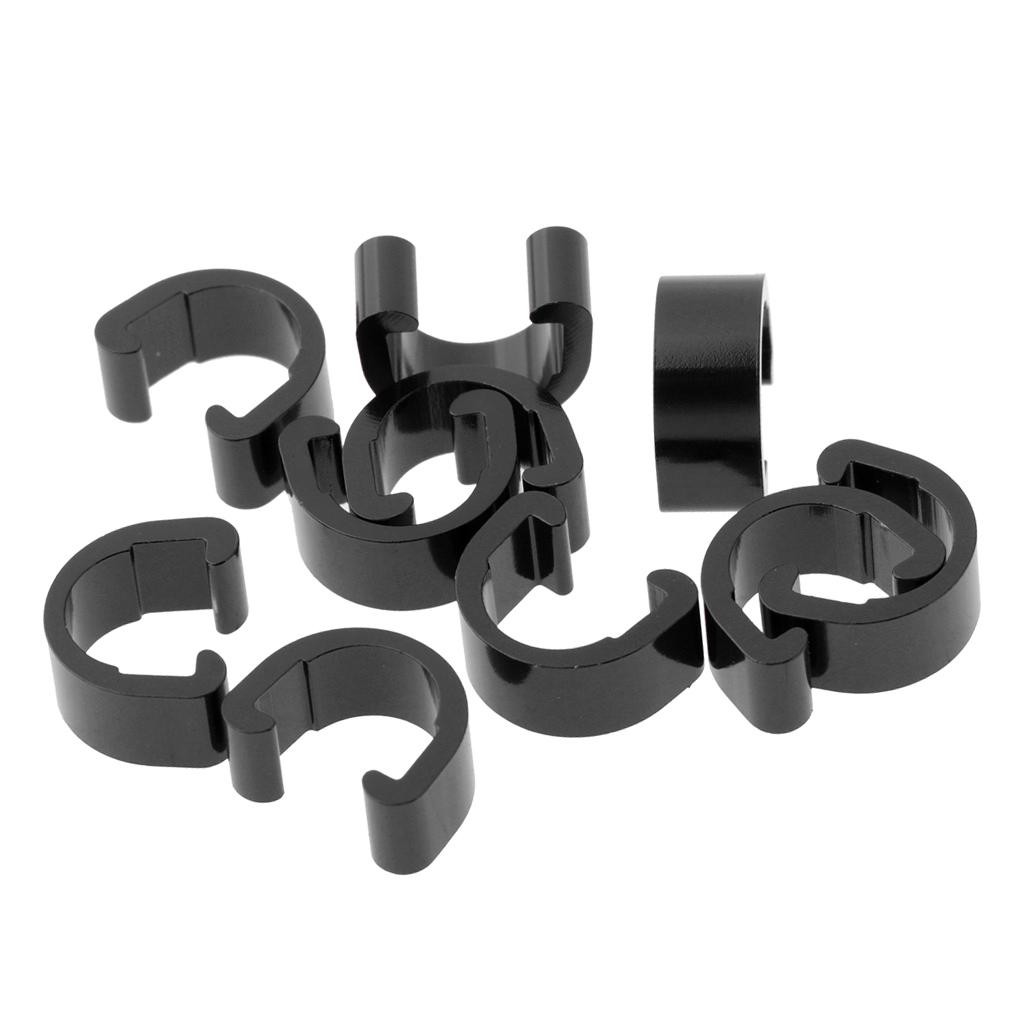 10Pcs Cycling Bike Cable CClips Buckles Housing Hose Guides Ties ...