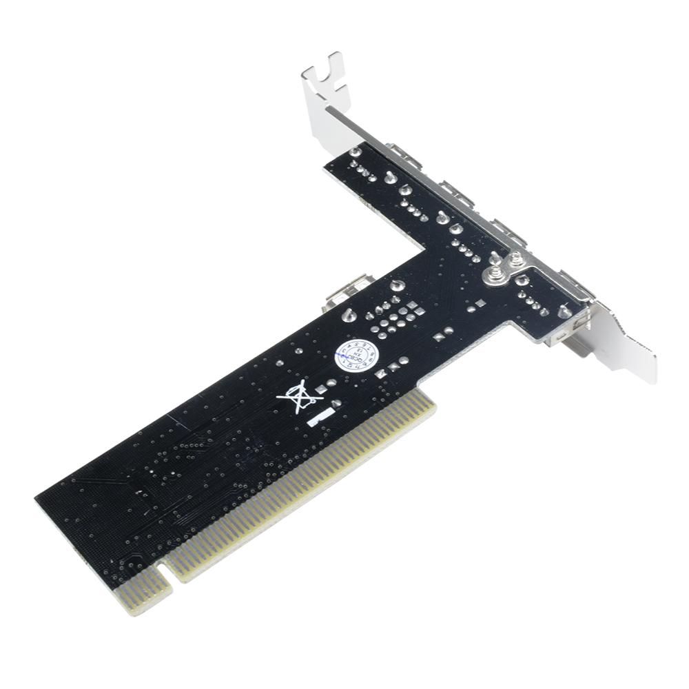 Buy New High Speed 480Mbps 5 Port USB 2.0 PCI Hub Card Controller ...