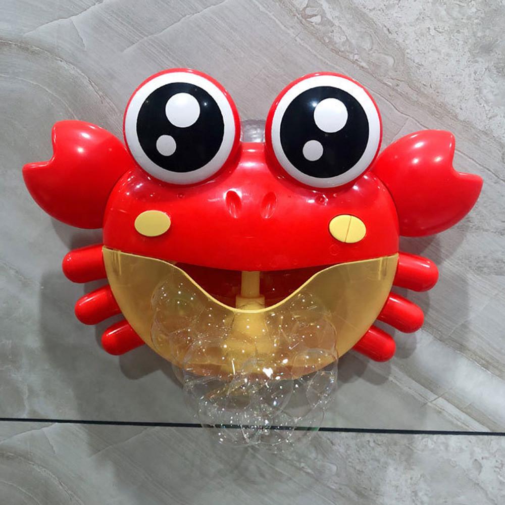 Buy Bubble Machine Big Crab Automatic Bubble Maker Blower Music Bath ...