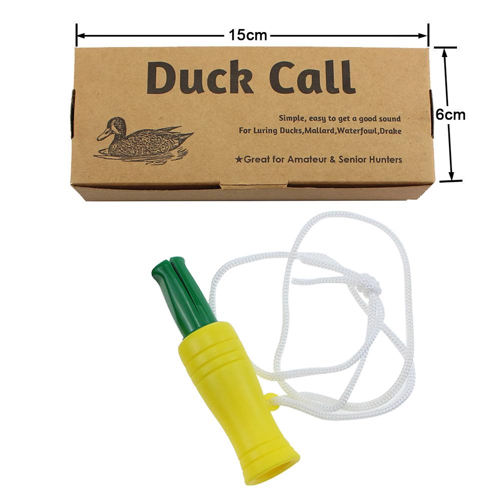 Buy Outdoor Hunting Whistle Wooden Hunter Blowing Acrylic Duck Call ...