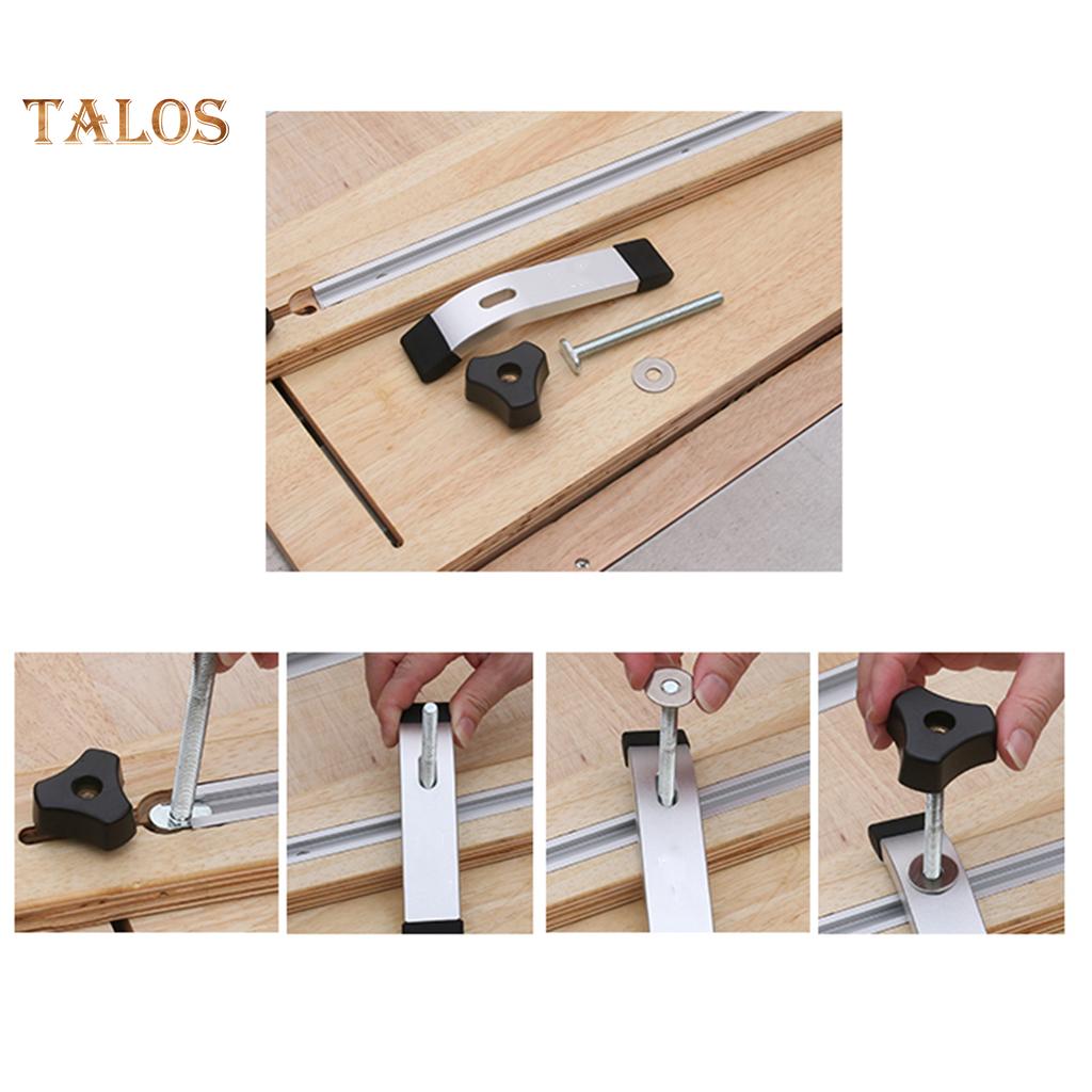 Buy TALOS Metal Quick Acting Hold Down Clamp DIY Woodworking Tool Set ...