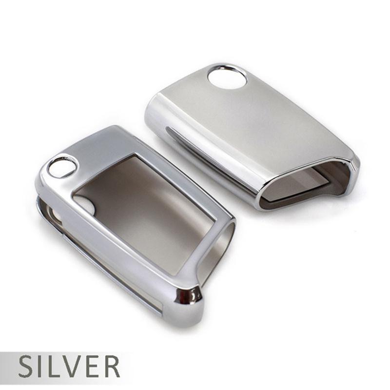 Buy 1pcs TPU Car Key Cover 6 Color Auto Key Cover Car Styling Soft TPU ...