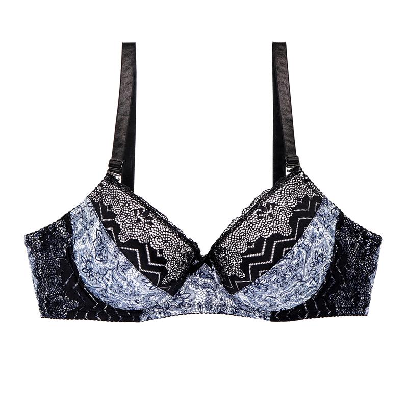 Buy Plus Size Women Underwear Female Sexy Push Up Bras with Light Pad ...