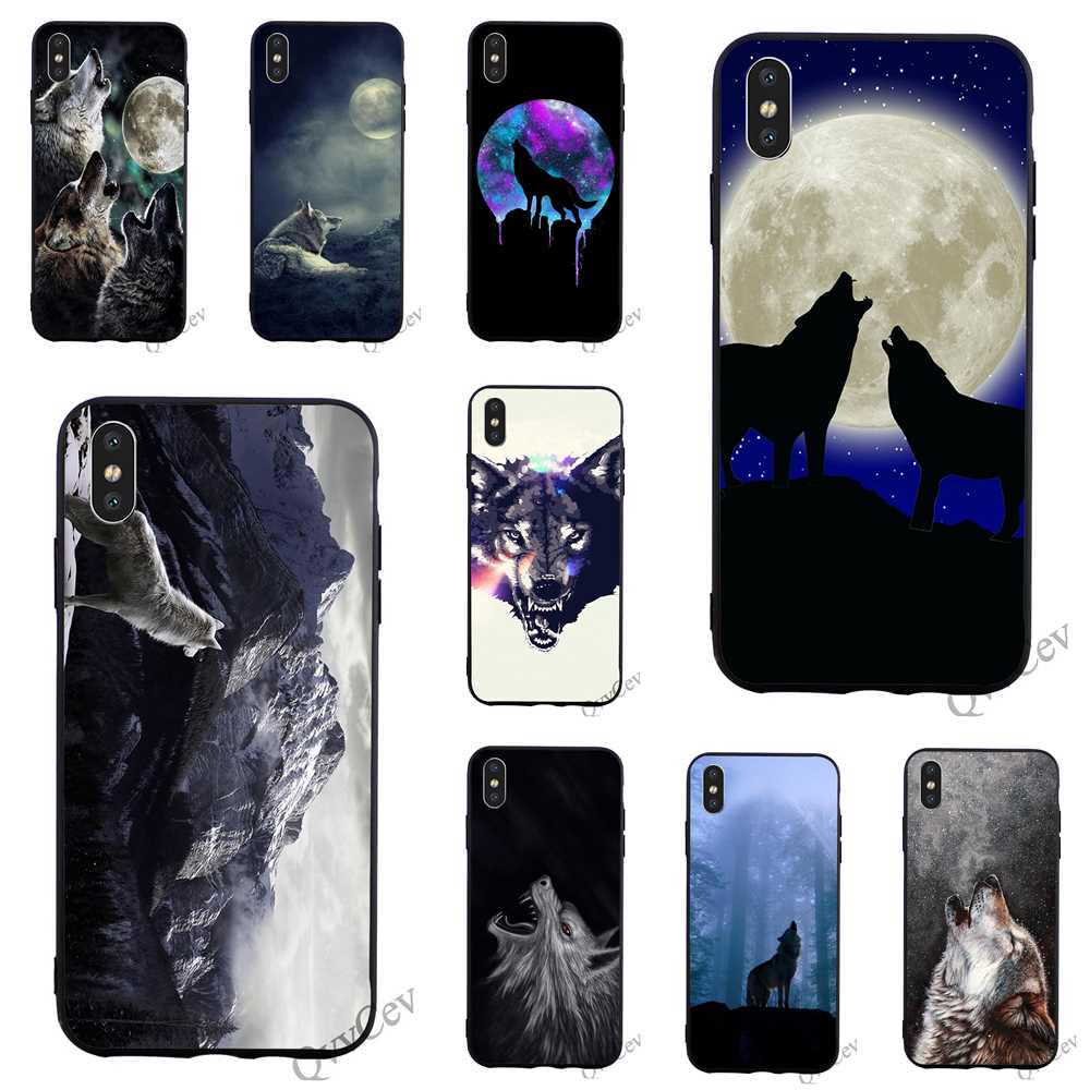 Buy Wolf Phone Case Back Cover for iPhone 5 5S SE 6 6s 7 8 plus x xr xs ...