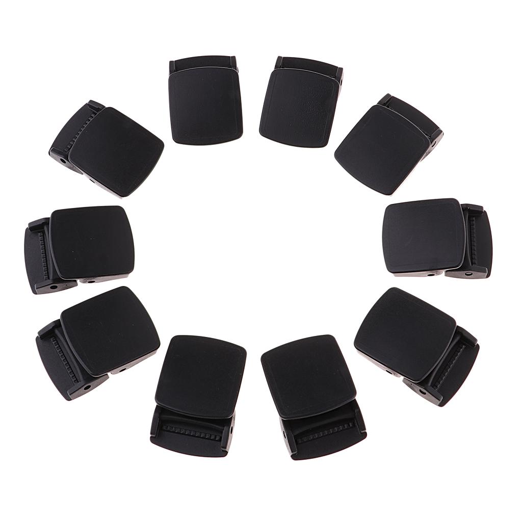 Buy 10 Pieces Cam Lock Webbing Buckles ABS Plastics Strap Clasps ...