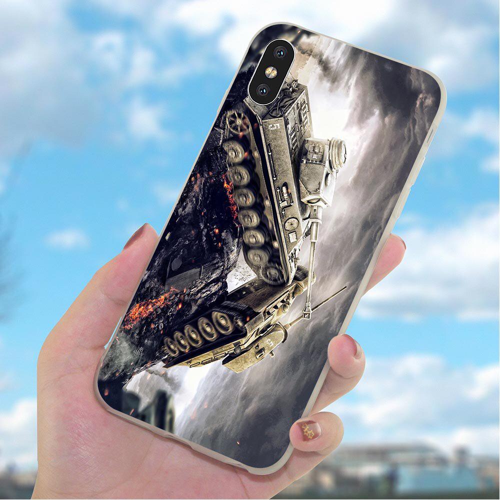 Buy World Of Tanks Phone Cover for iPhone 5 Case XR X 7 8 Plus 6 6S 5S ...